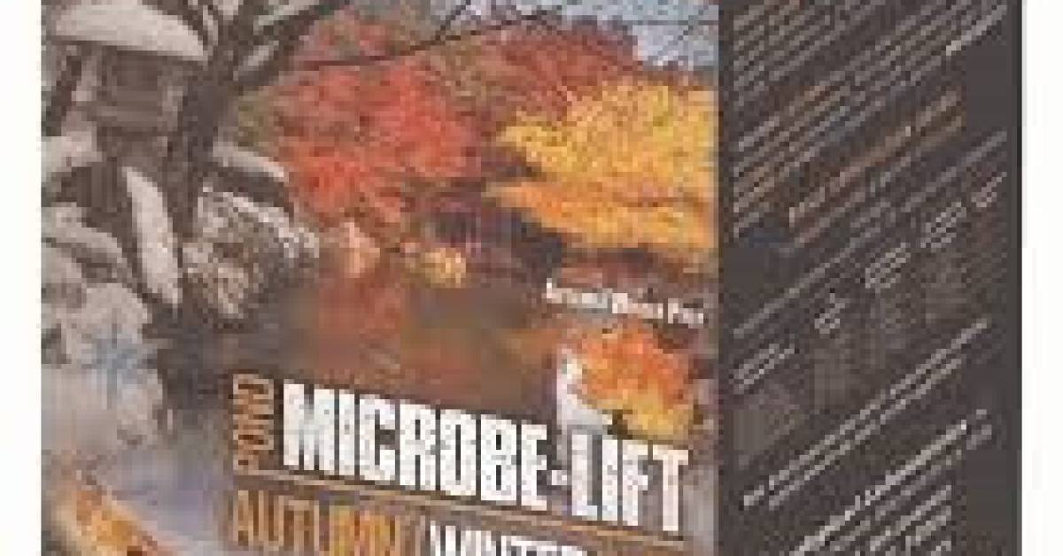 Pond Microbe- Lift (Autumn/Winter Prep) | Sharecost Rentals & Sales